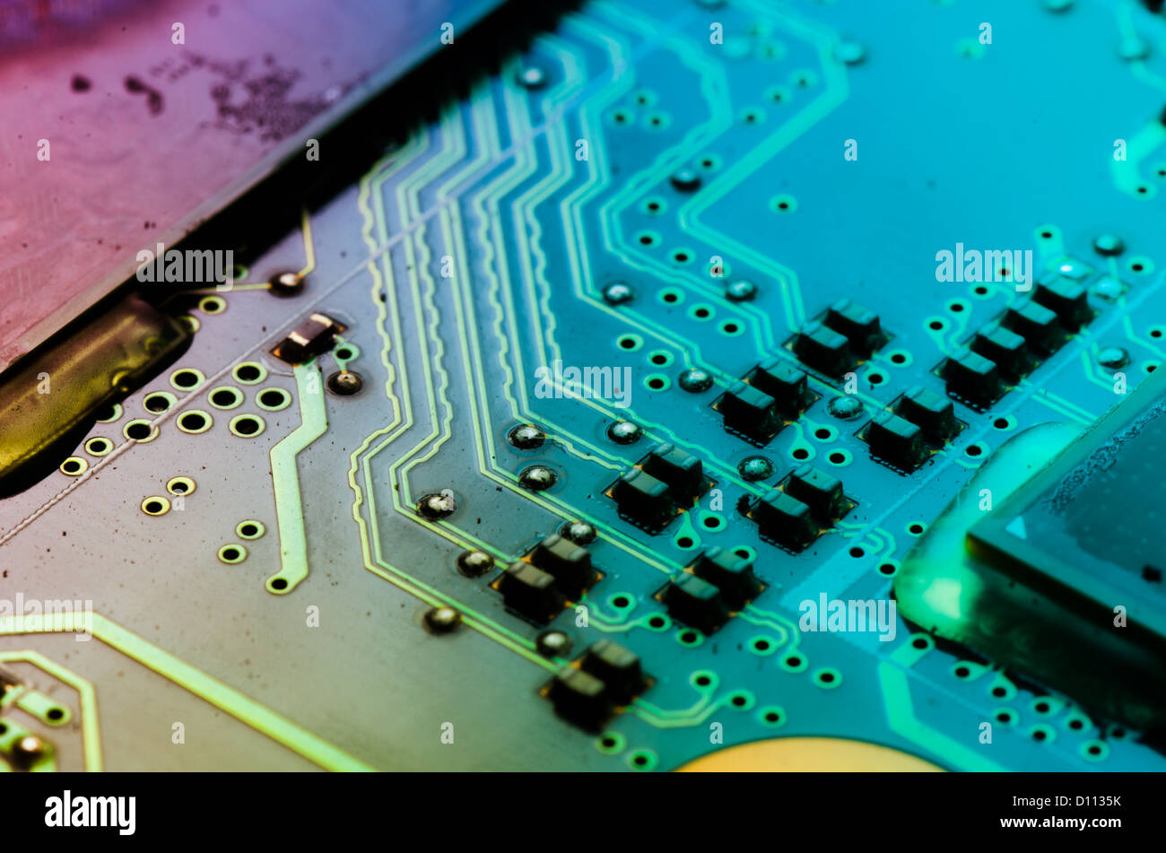 circuit board of laptop Stock Photo - Alamy