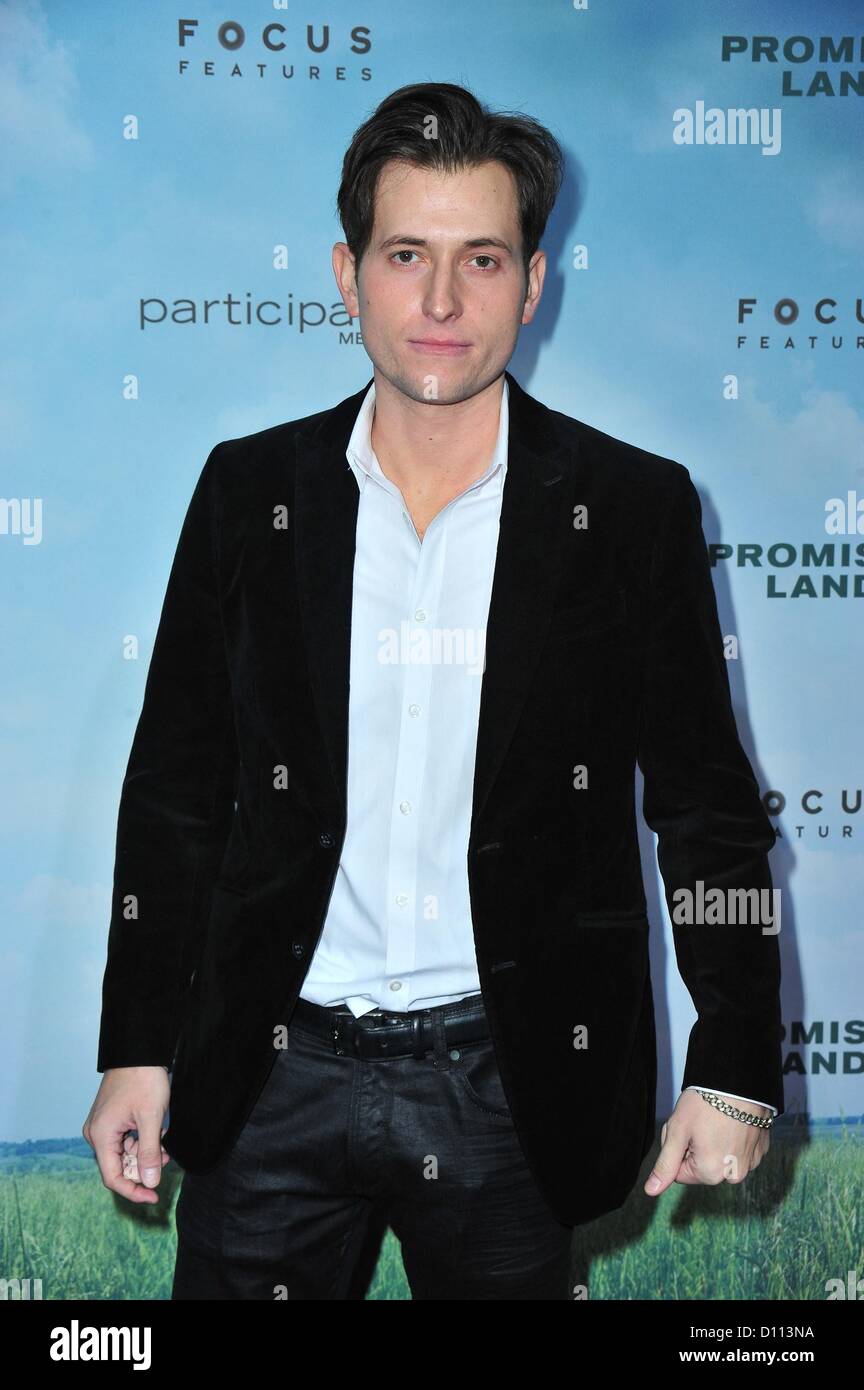 New York, USA. 4th December 2012. Peter Cincotti at arrivals for ...