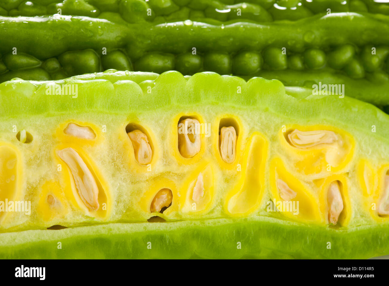 Bitter melon cross section hi-res stock photography and images - Alamy