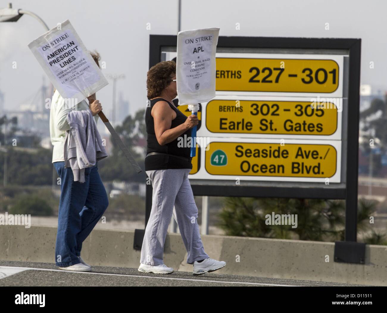Longshore workers los angeles hi-res stock photography and images - Alamy