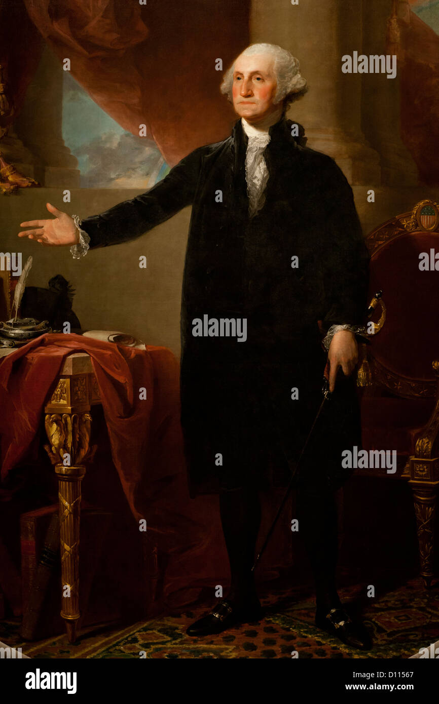 George washington portrait stuart hi-res stock photography and images ...