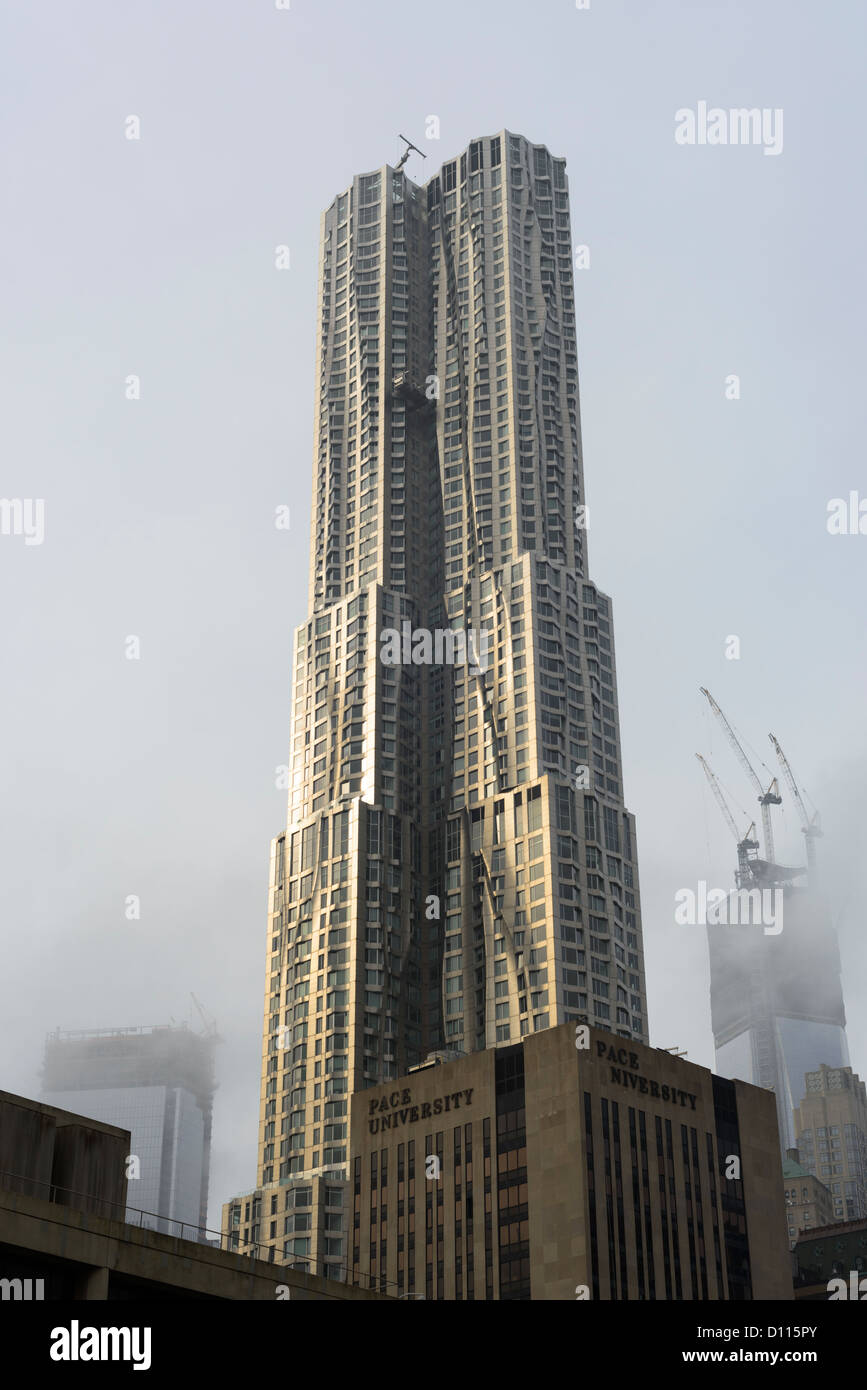 Beekman Tower designed by Frank Gehry, New York, USA Stock Photo - Alamy