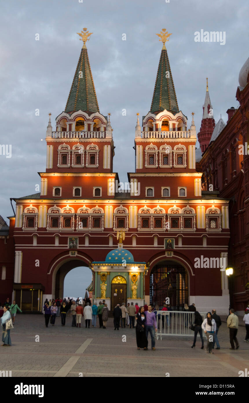 Entrance to red square hi-res stock photography and images - Alamy