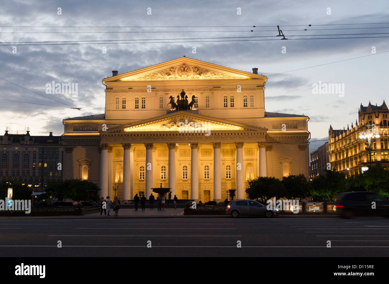 Bolshoi Theatre Moscow, Russia Stock Photo - Alamy