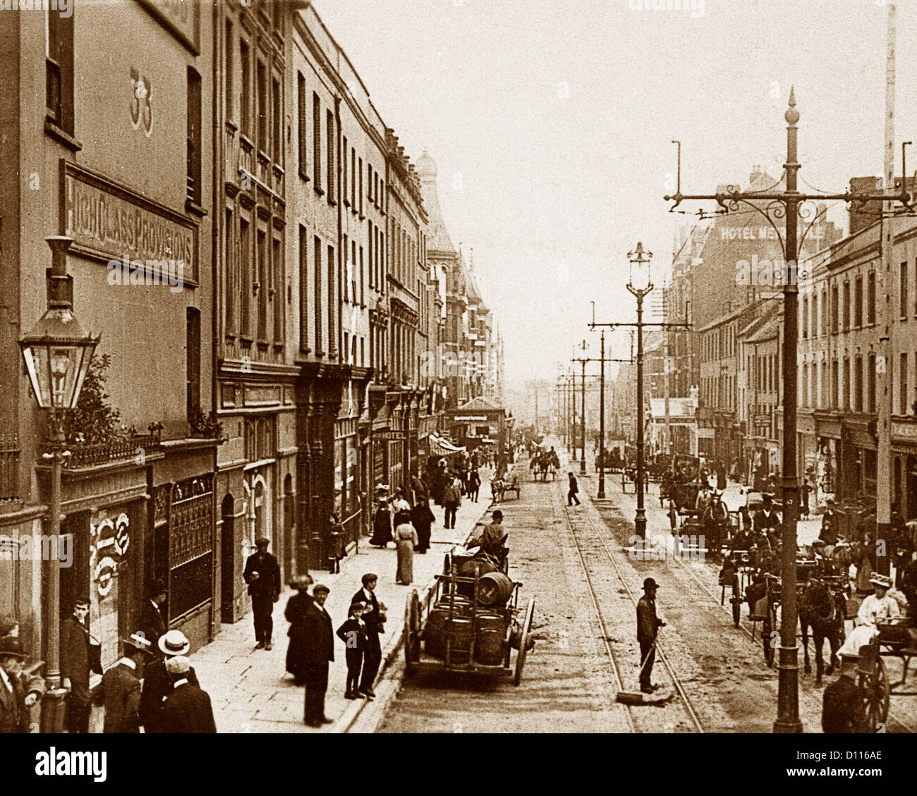 King Street Cork Ireland probably 1920s Stock Photo - Alamy