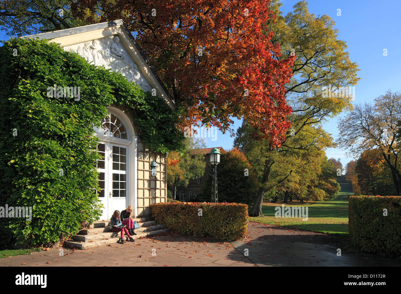 Graeflicher Park in Bad Driburg, Teutoburger Wald, Eggegebirge ...