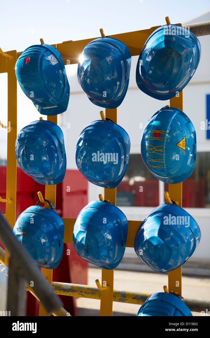 Hardhats hanging hi-res stock photography and images - Alamy