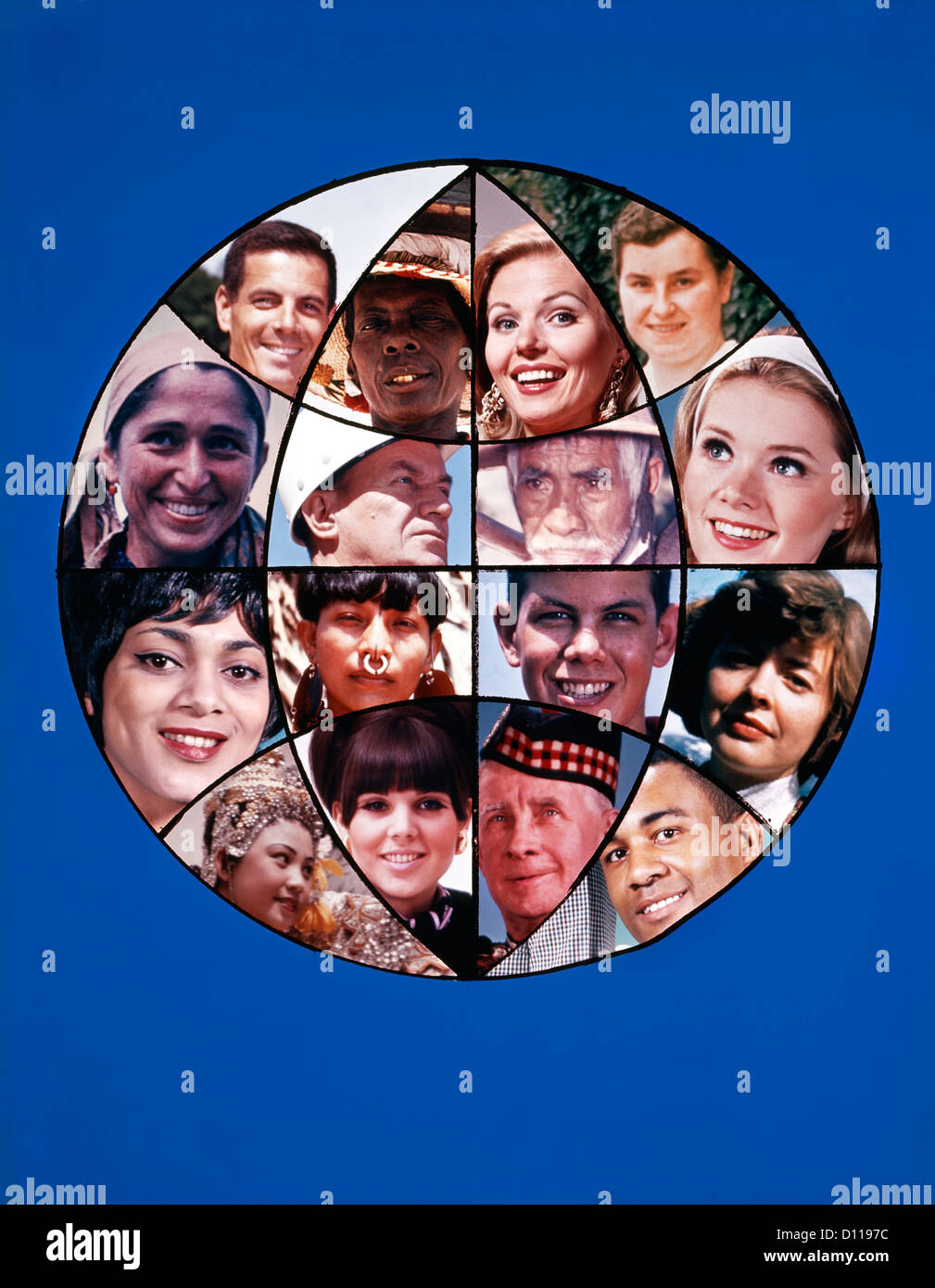 1970s diverse ethnic international faces hi-res stock photography and ...