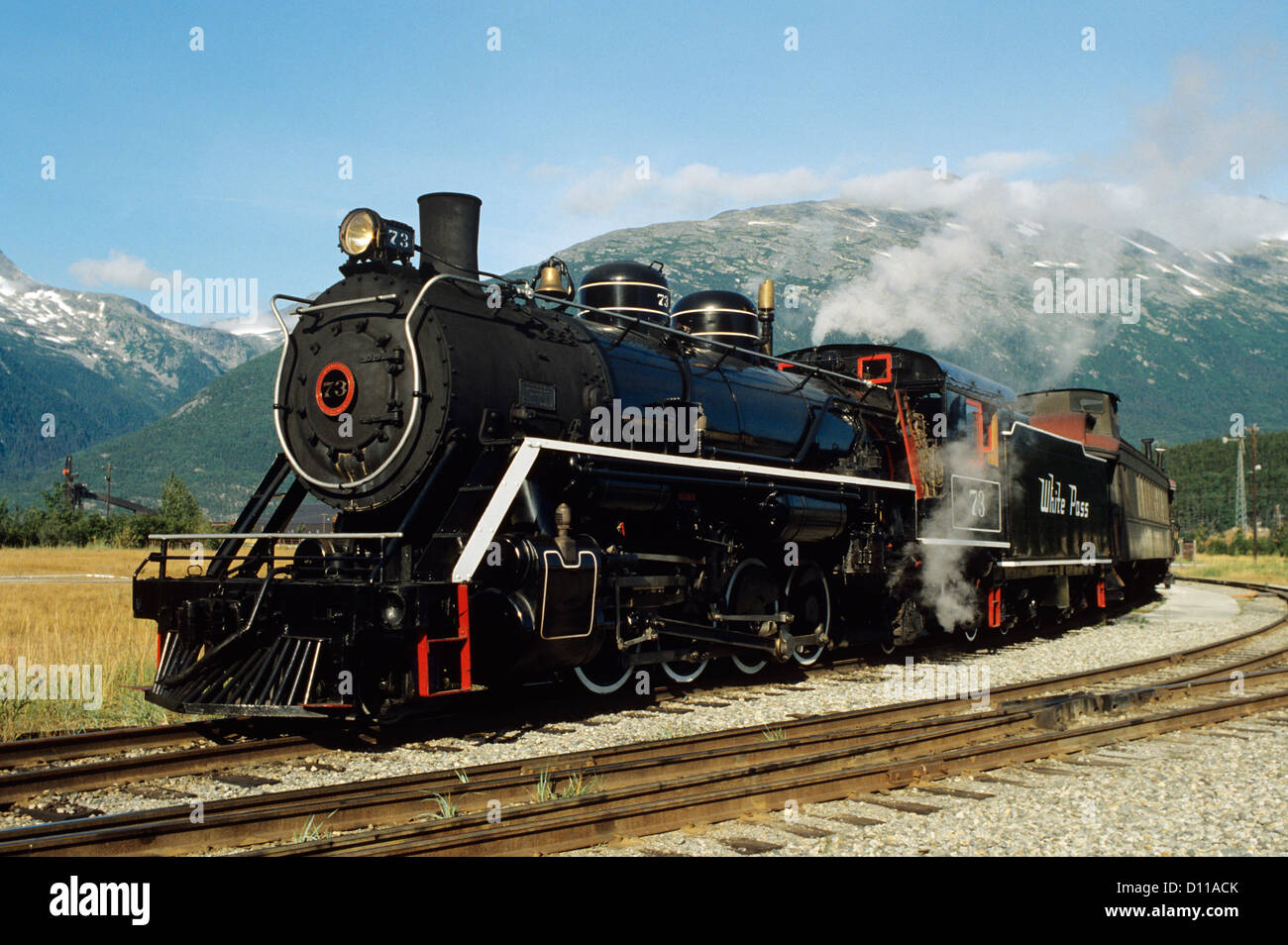 White pass steam engine hi-res stock photography and images - Alamy