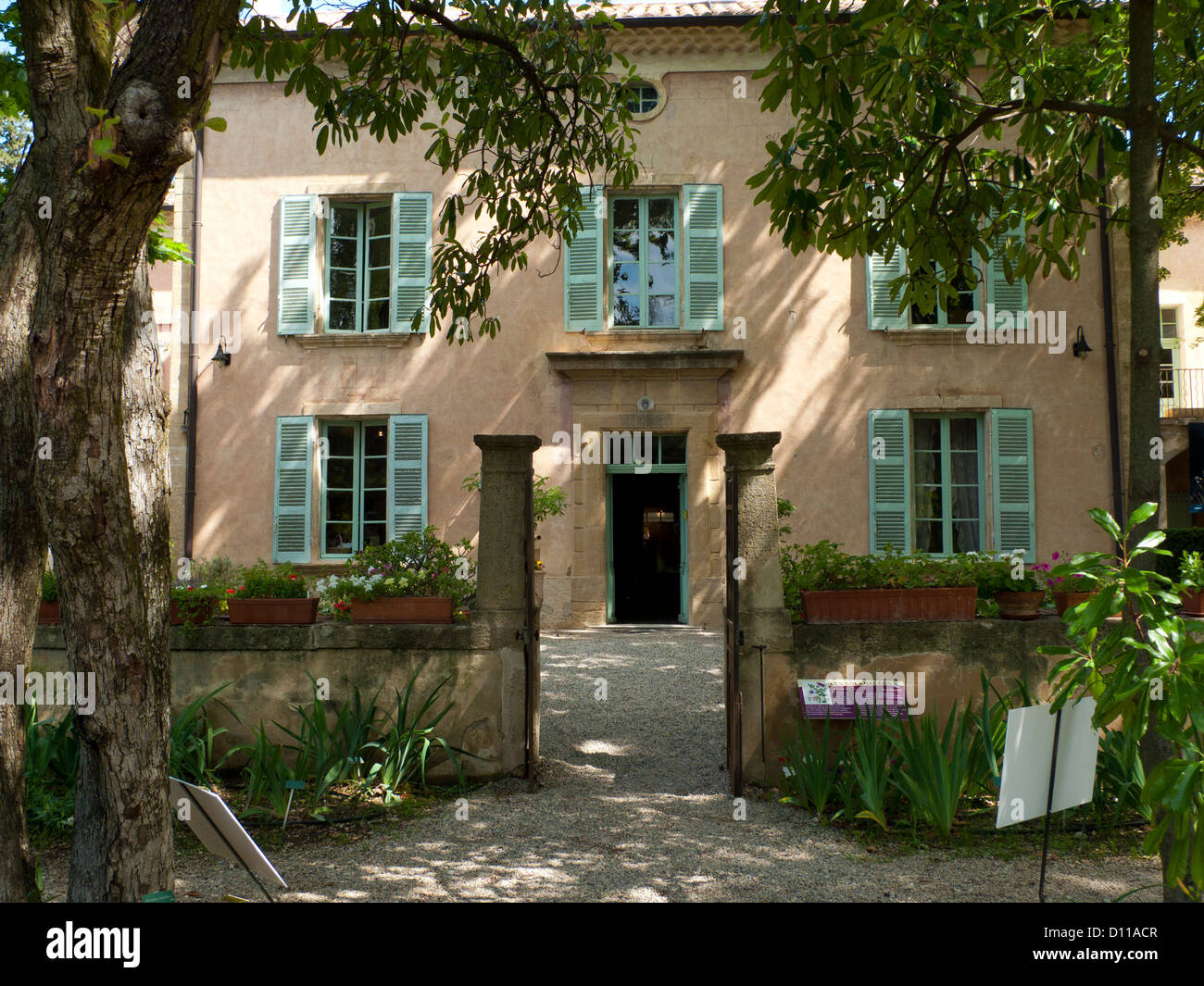 The garden and house of Jean-Henri Fabre. Jean-Henri Fabre Harmas ...