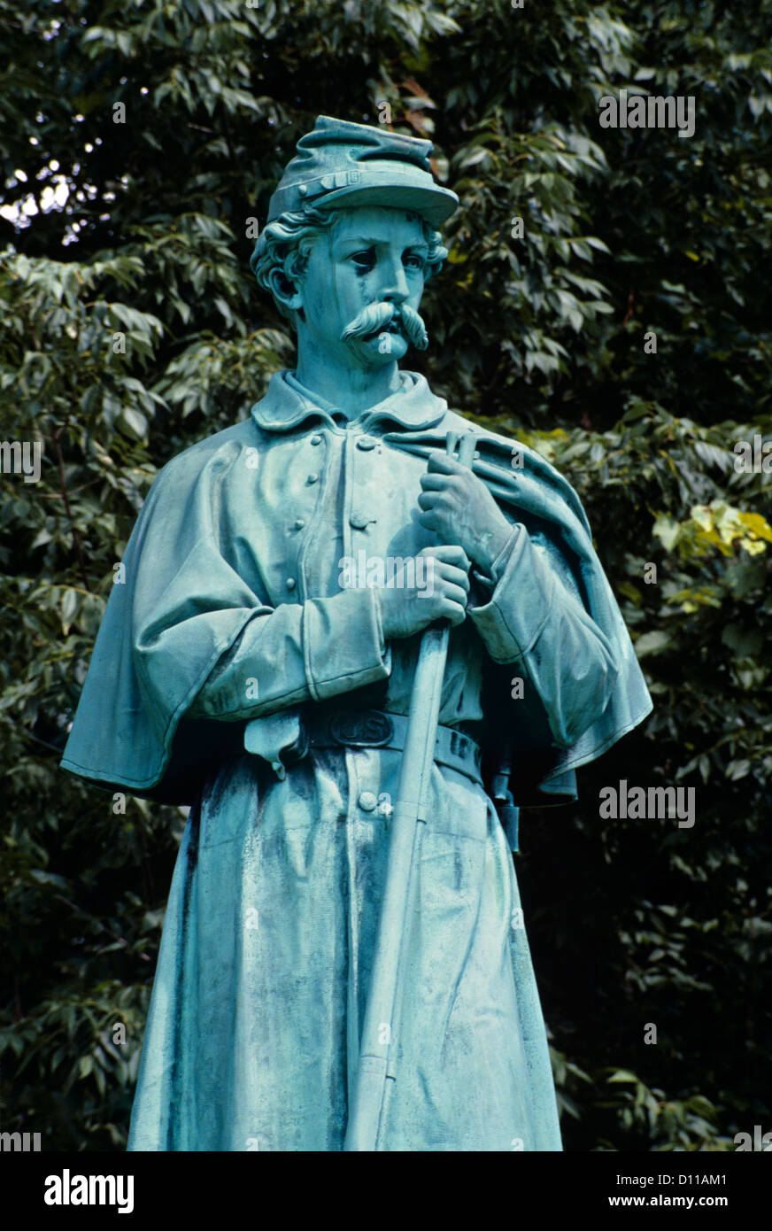 WILLIAMS COLLEGE CIVIL WAR MONUMENT STATUE UNION SOLDIER WILLIAMSTOWN ...