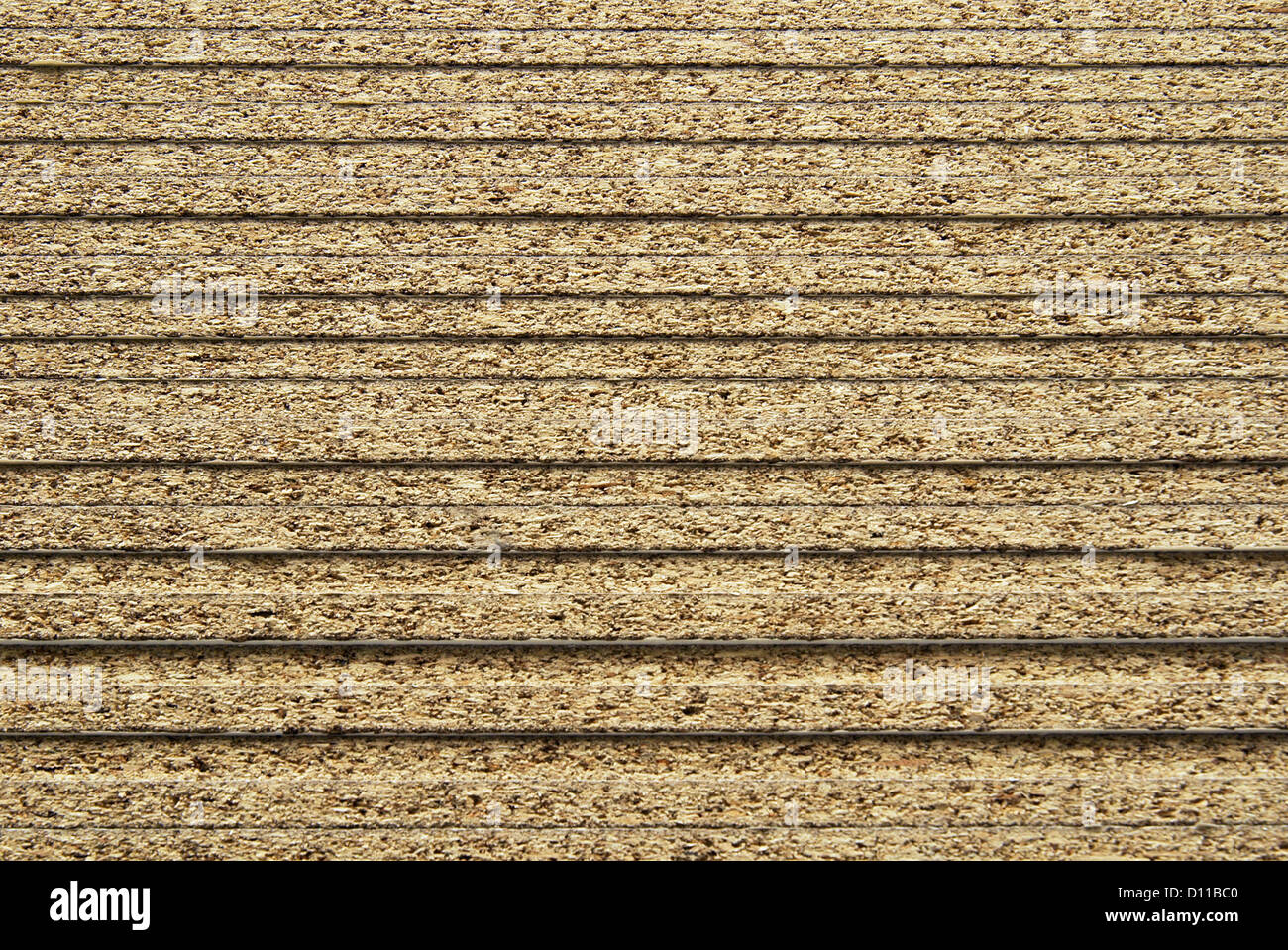 Stack of, chipboard Stock Photo - Alamy