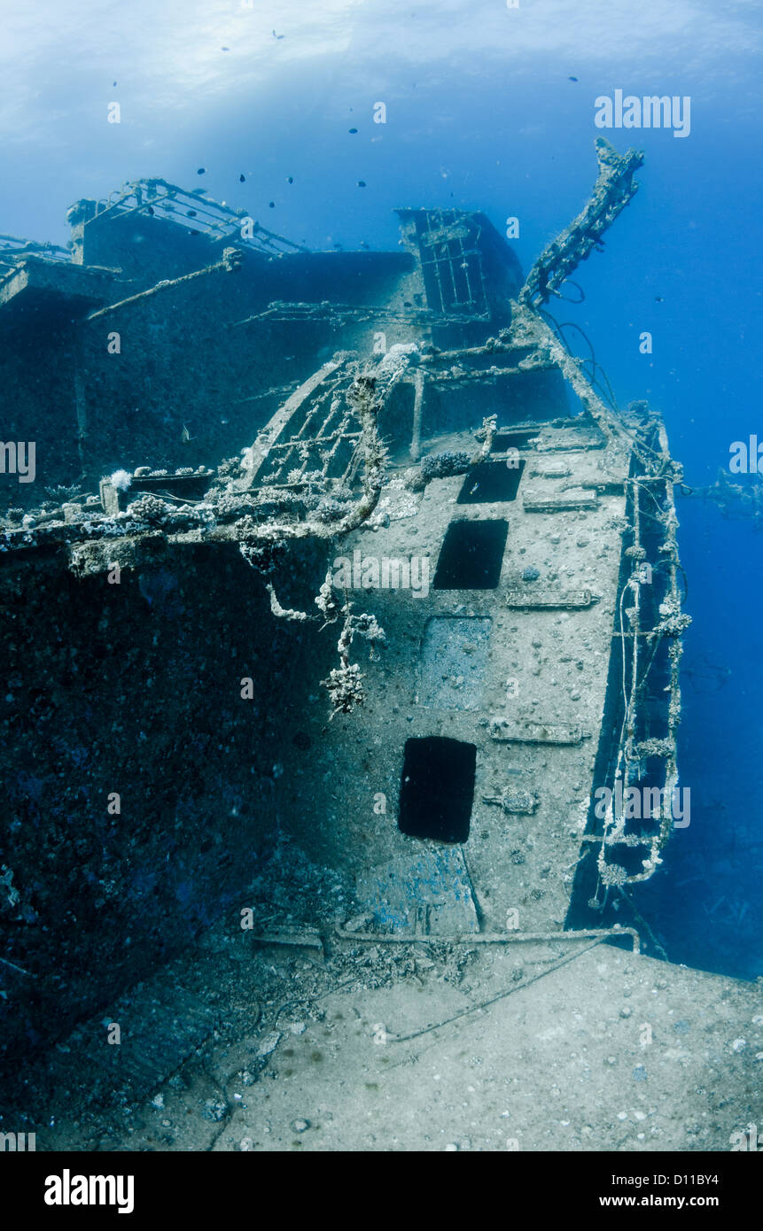 Ship wreck of Salem Express, Safaga, Egypt, Red Sea, Indian Ocean Stock ...