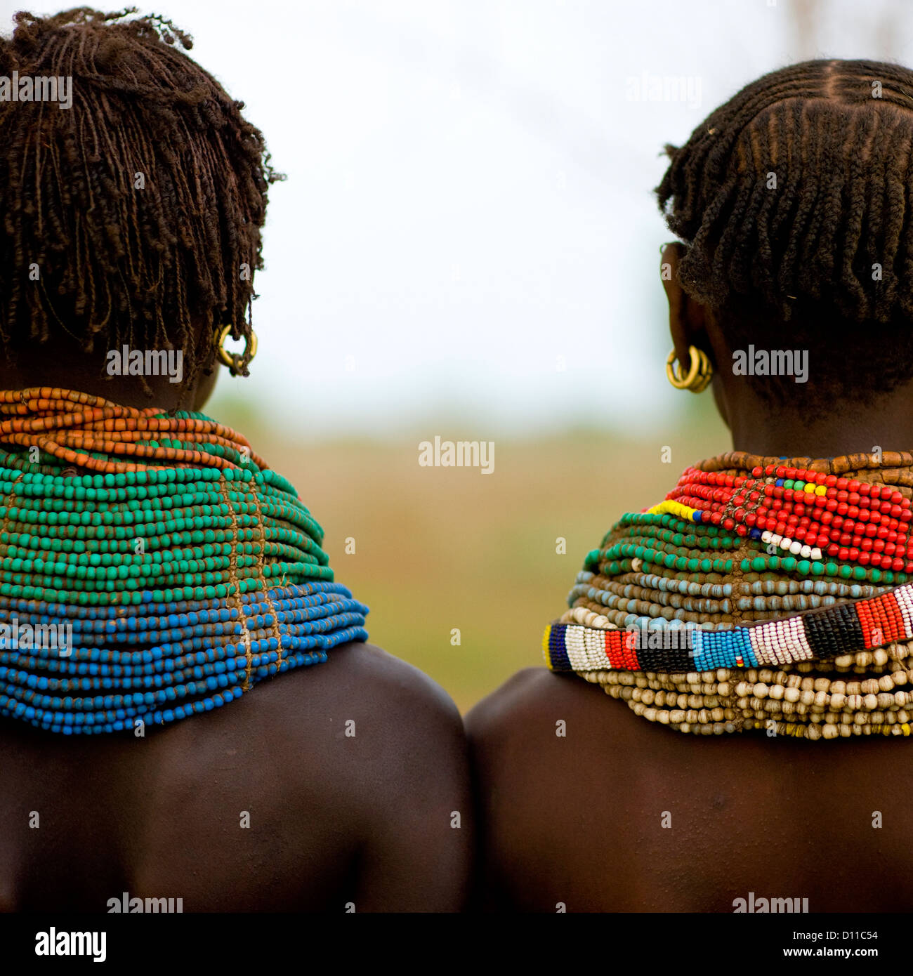 Nyangatom girl hi-res stock photography and images - Alamy