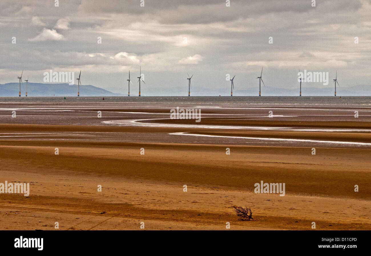 Fornby beach, southport, merseyside Stock Photo - Alamy