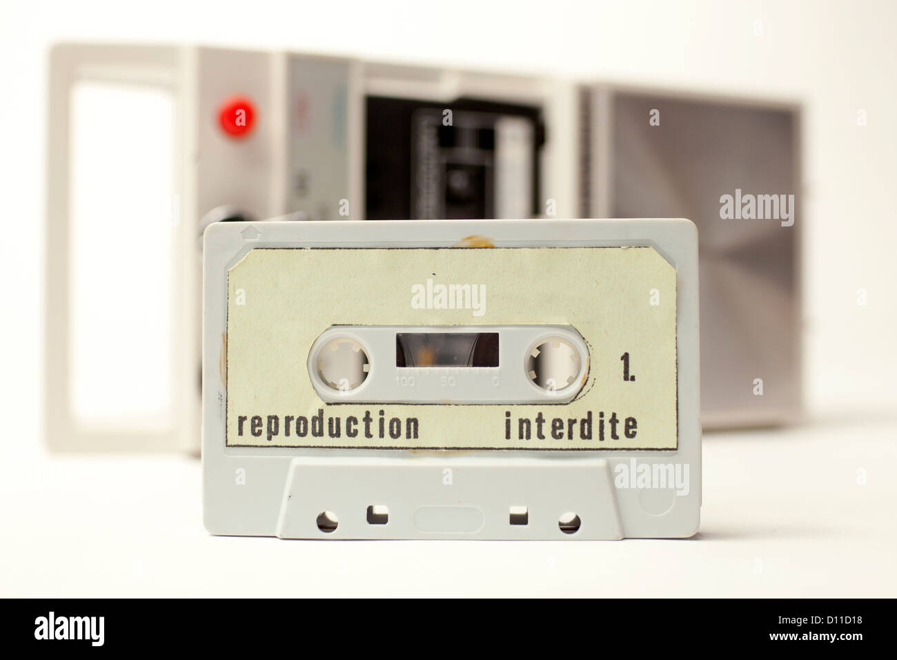 Vintage old portable tape hi-res stock photography and images - Alamy