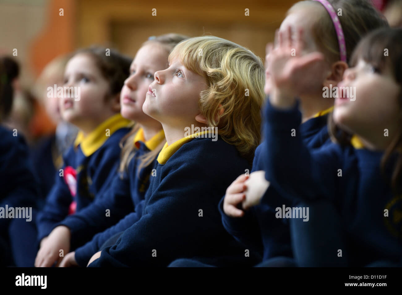 School assembly hi-res stock photography and images - Alamy