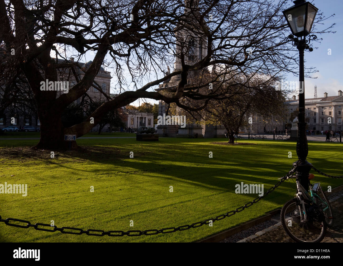 The Library Square, Trinity College Dublin founded in 1592, Ireland ...