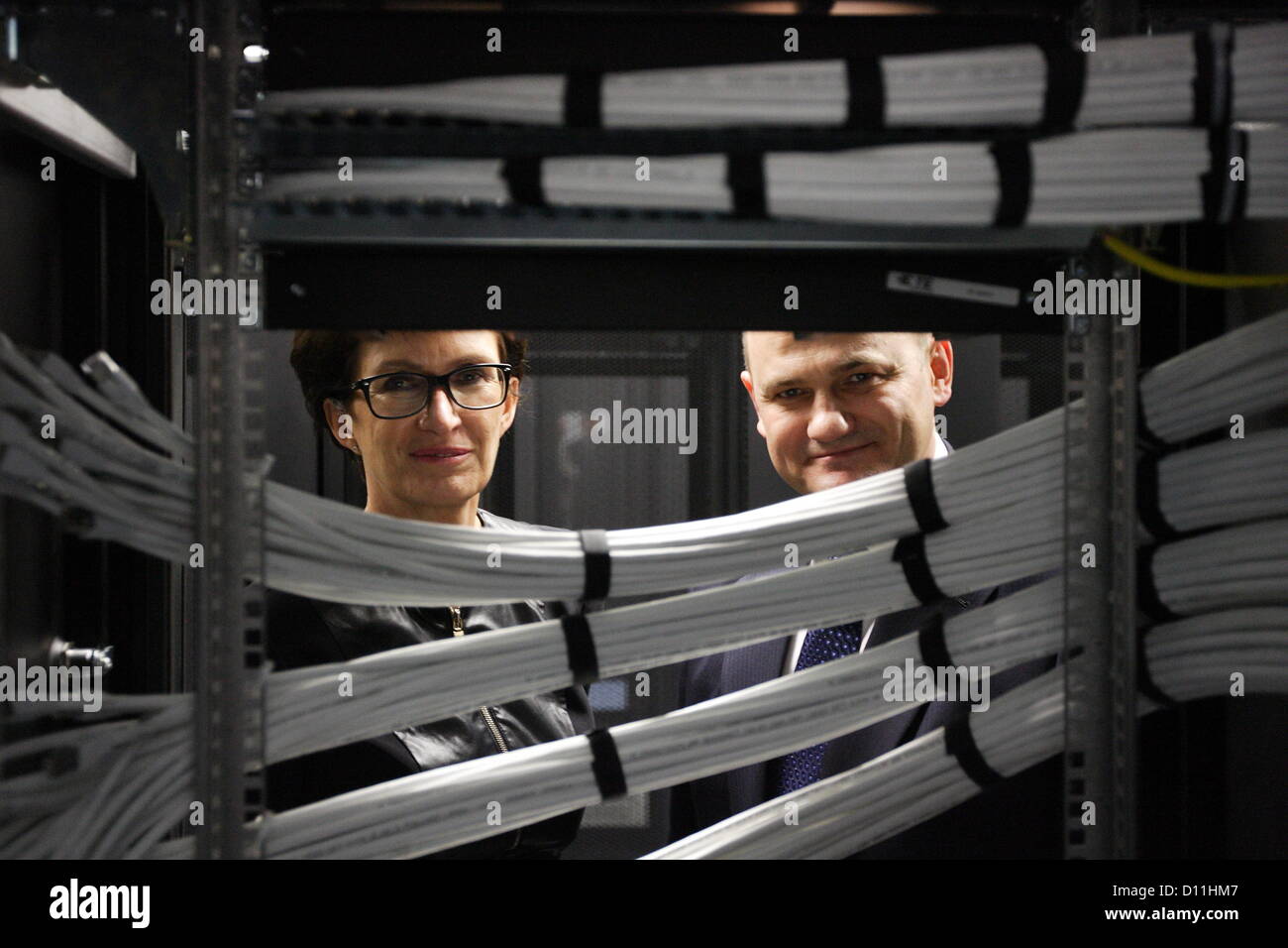 It informatyka centrum danych nordea data center hi-res stock ...