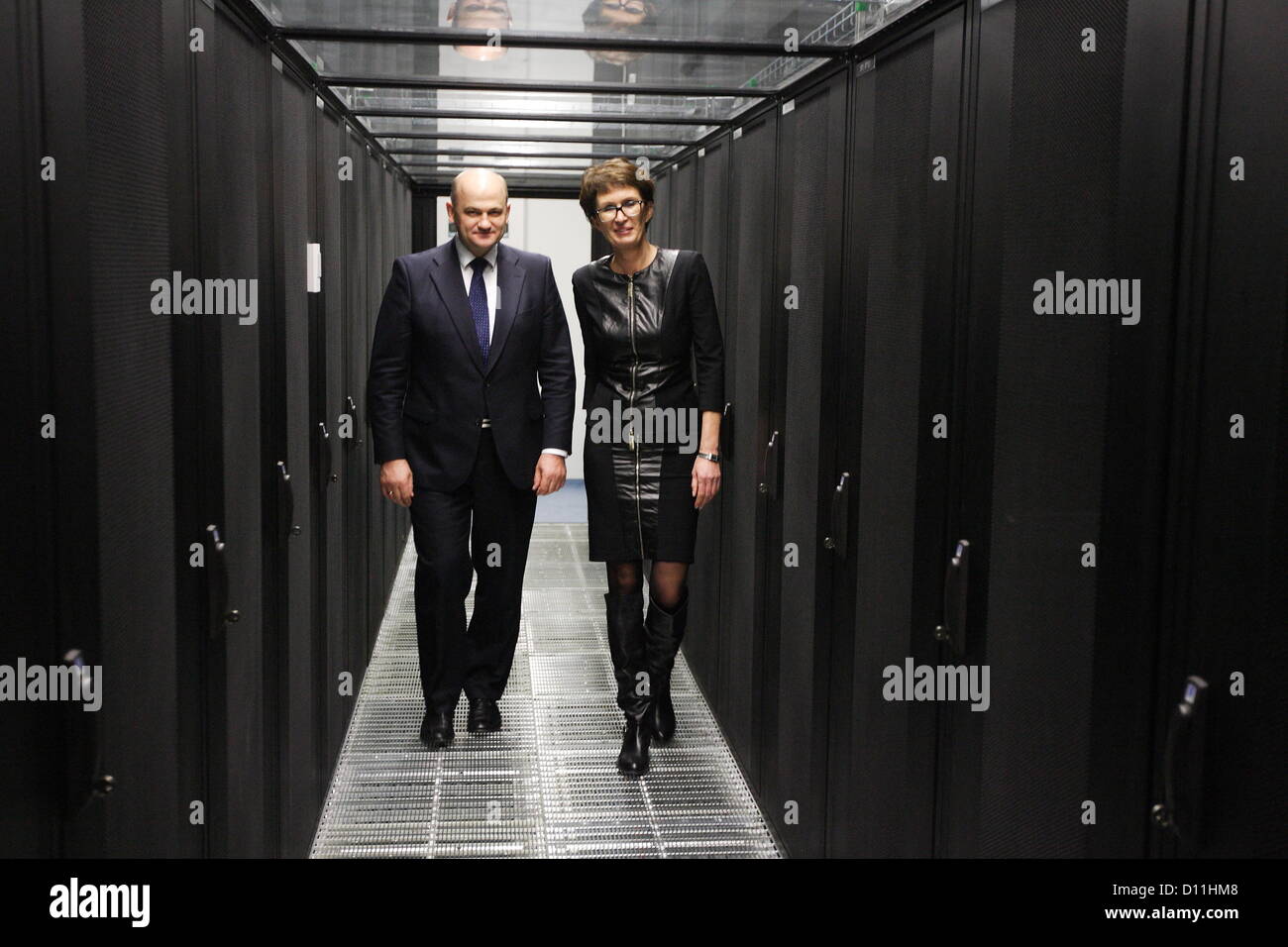 It informatyka centrum danych nordea data center hi-res stock ...
