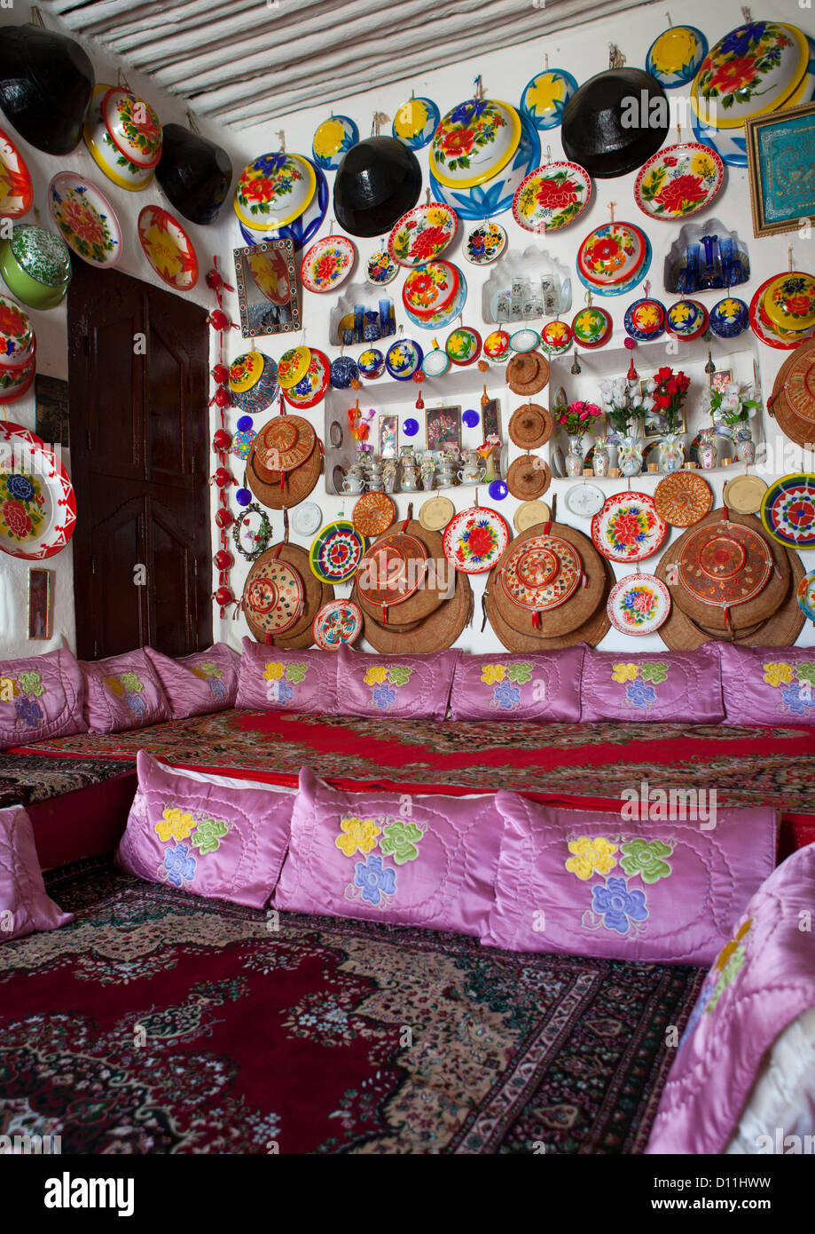 Niched Wall In Room Of Traditionnal House In Harar, Harari Region ...