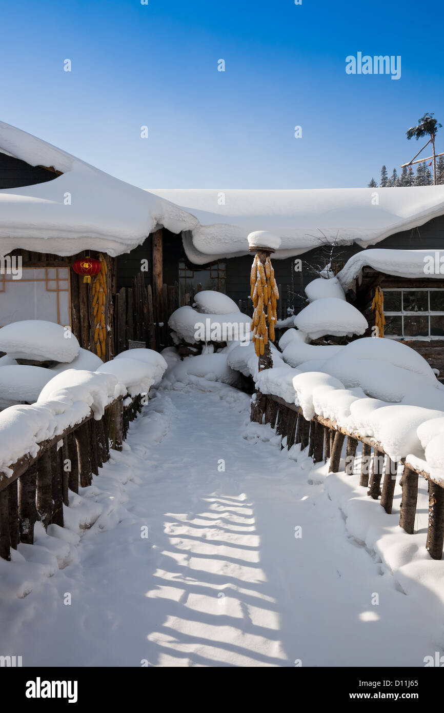 China snow lantern hi-res stock photography and images - Alamy