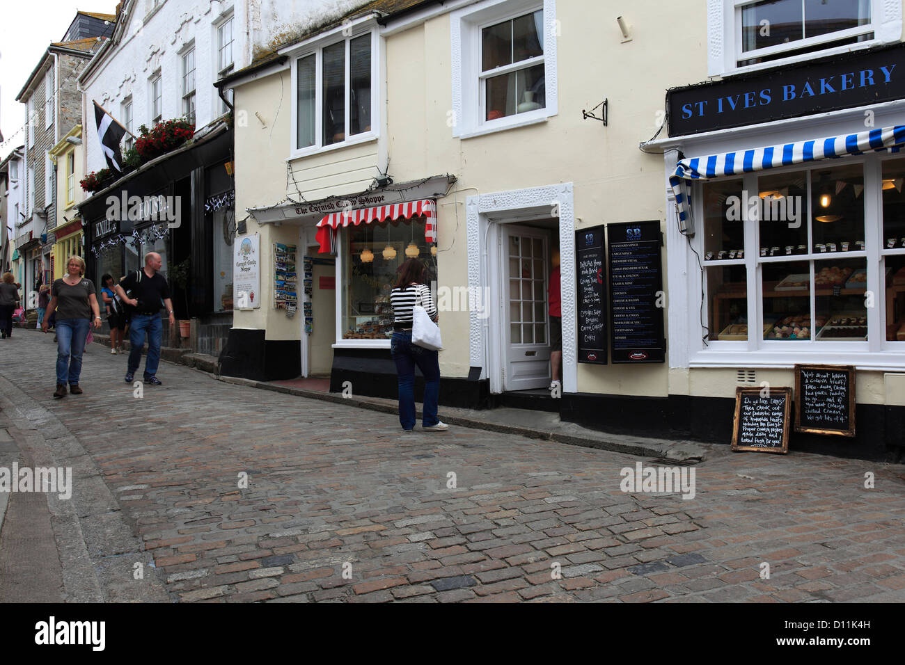 Streets St Ives Cornwall High Resolution Stock Photography and Images ...