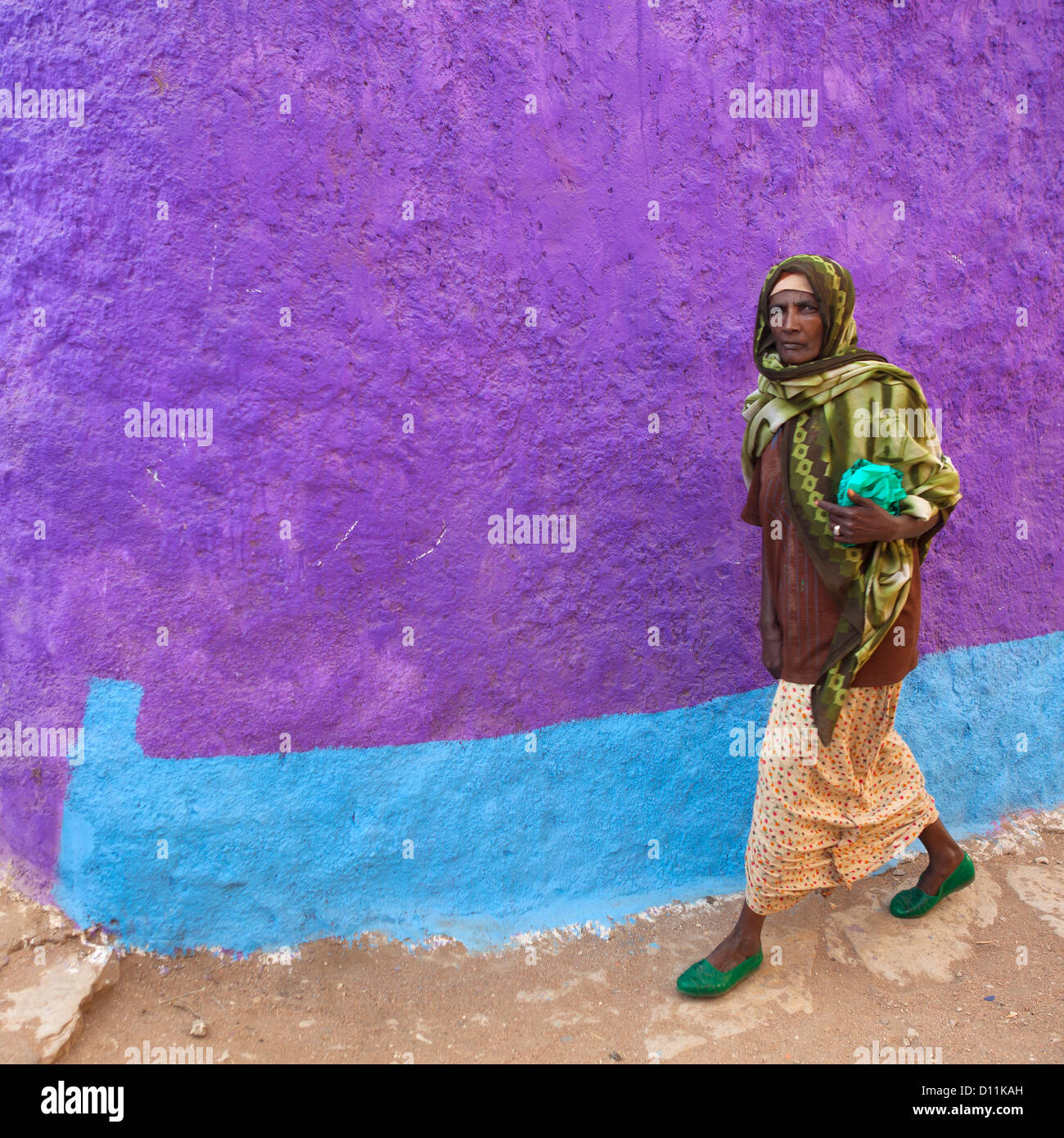 Harar ethiopia wall hi-res stock photography and images - Alamy