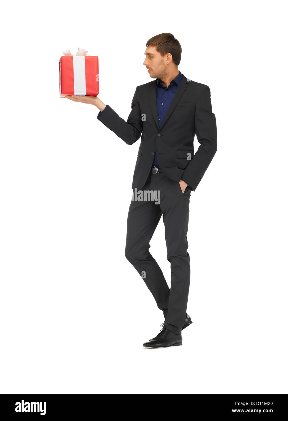 Suit in a box Cut Out Stock Images & Pictures - Alamy