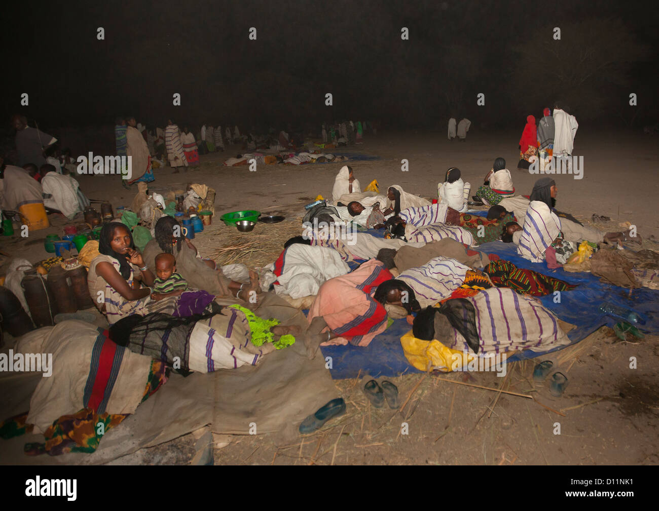 Karrayyu Tribe During Gadaaa Ceremony, Metahara, Ethiopia Stock Photo ...