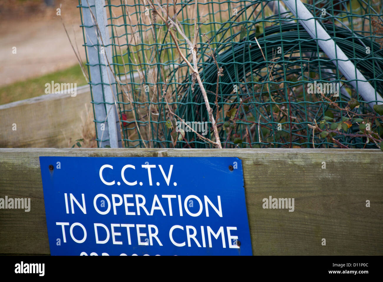 C c t v in operation to deter crime hi-res stock photography and images ...