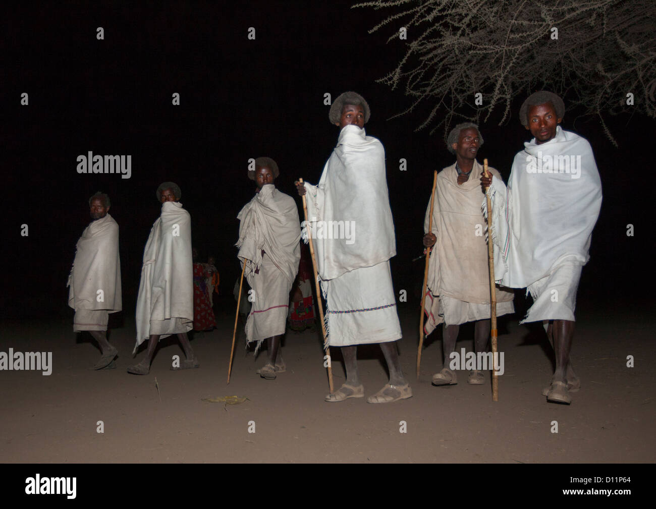 Karrayyu Tribe During Gadaaa Ceremony, Metahara, Ethiopia Stock Photo ...