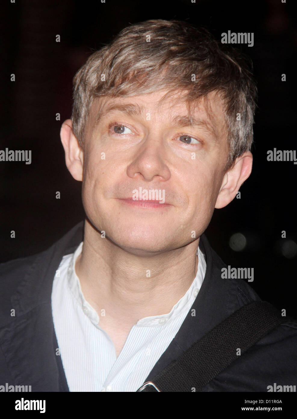 Dec. 4, 2012 - New York, New York, U.S. - Actor MARTIN FREEMAN arrives ...