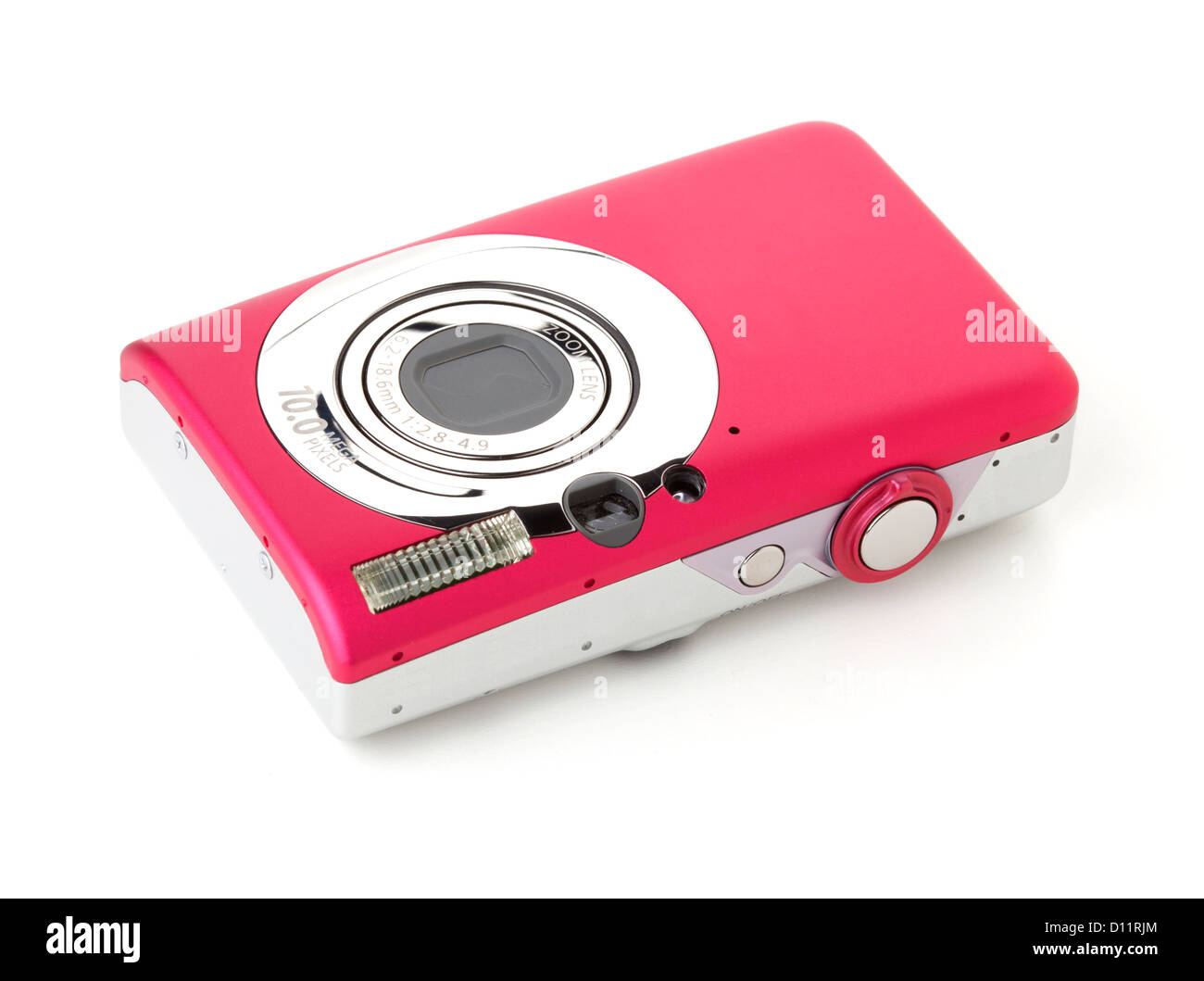 Compact digital camera. Isolated on white background Stock Photo - Alamy