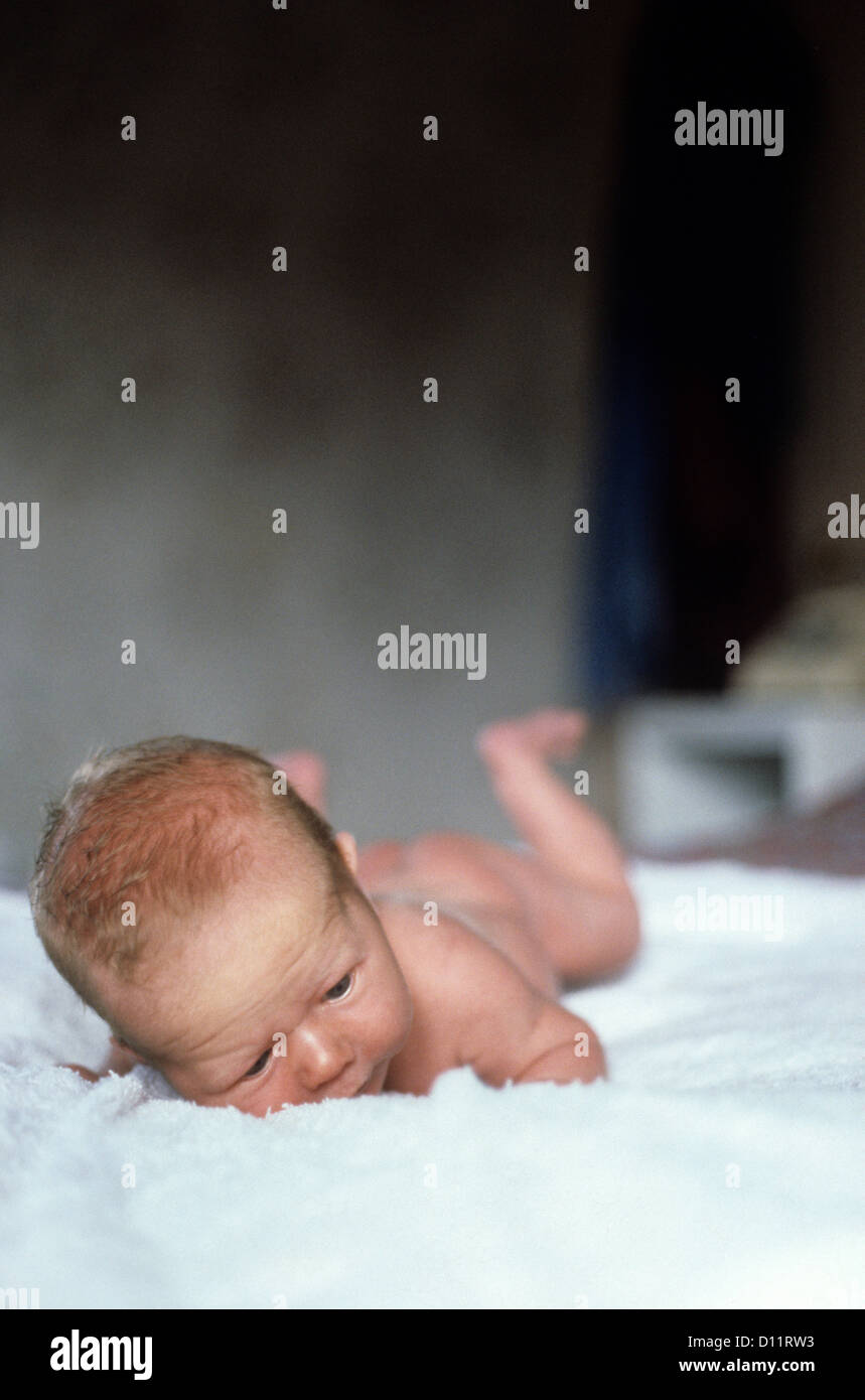 New born baby boy Stock Photo - Alamy
