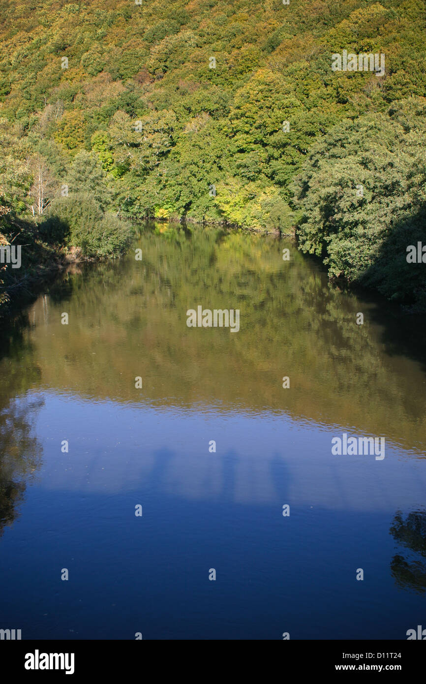 The River Torridge in Devon between Bideford and Torrington Stock Photo ...
