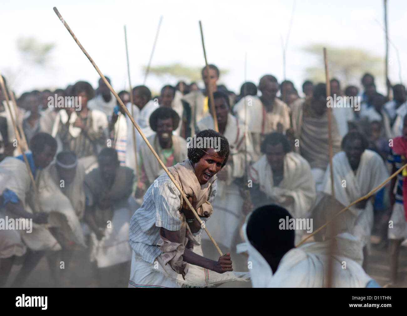 Stick fighting africa hi-res stock photography and images - Alamy