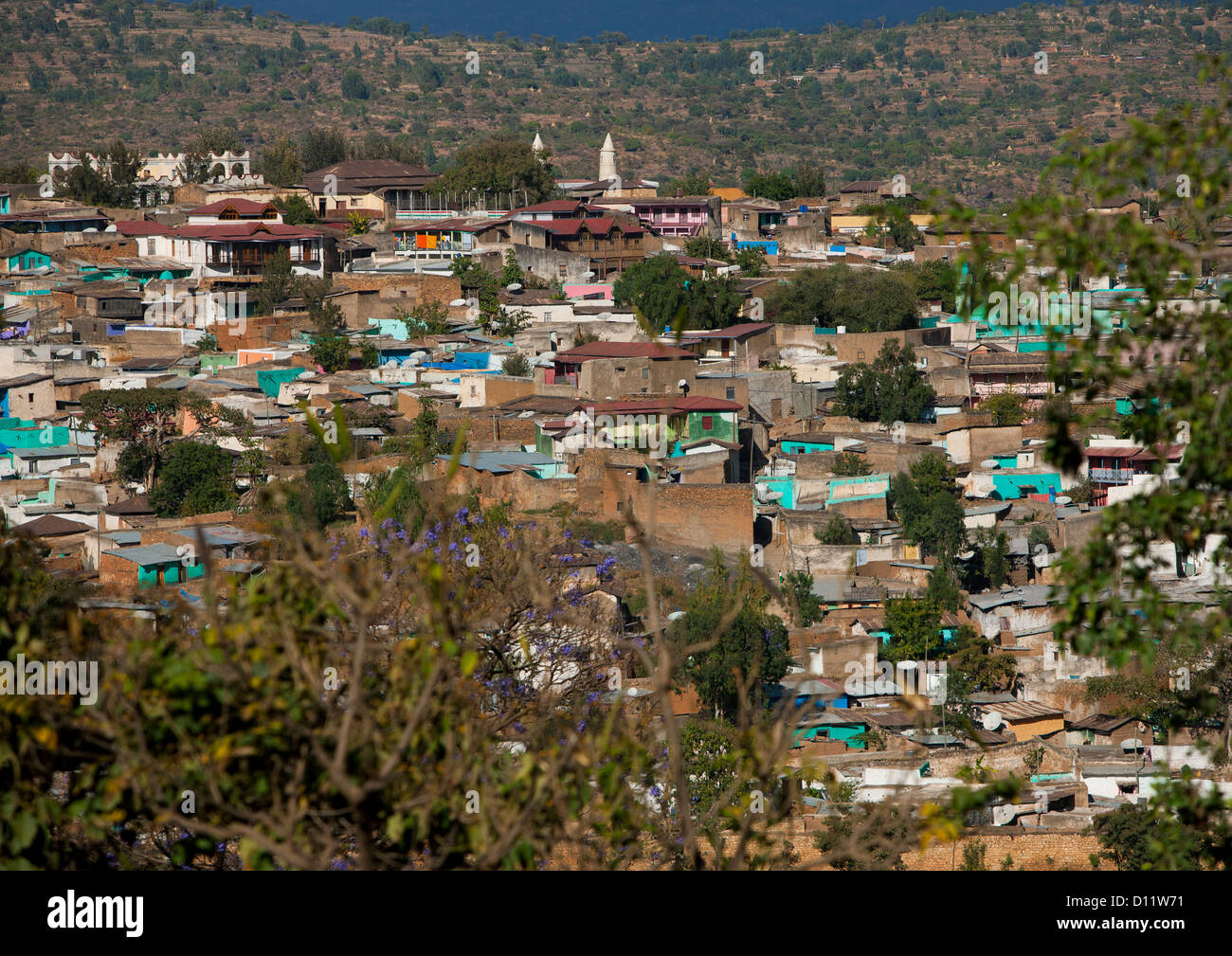 Aerial View Of Harar, Harari Region, Ethiopia Stock Photo - Alamy