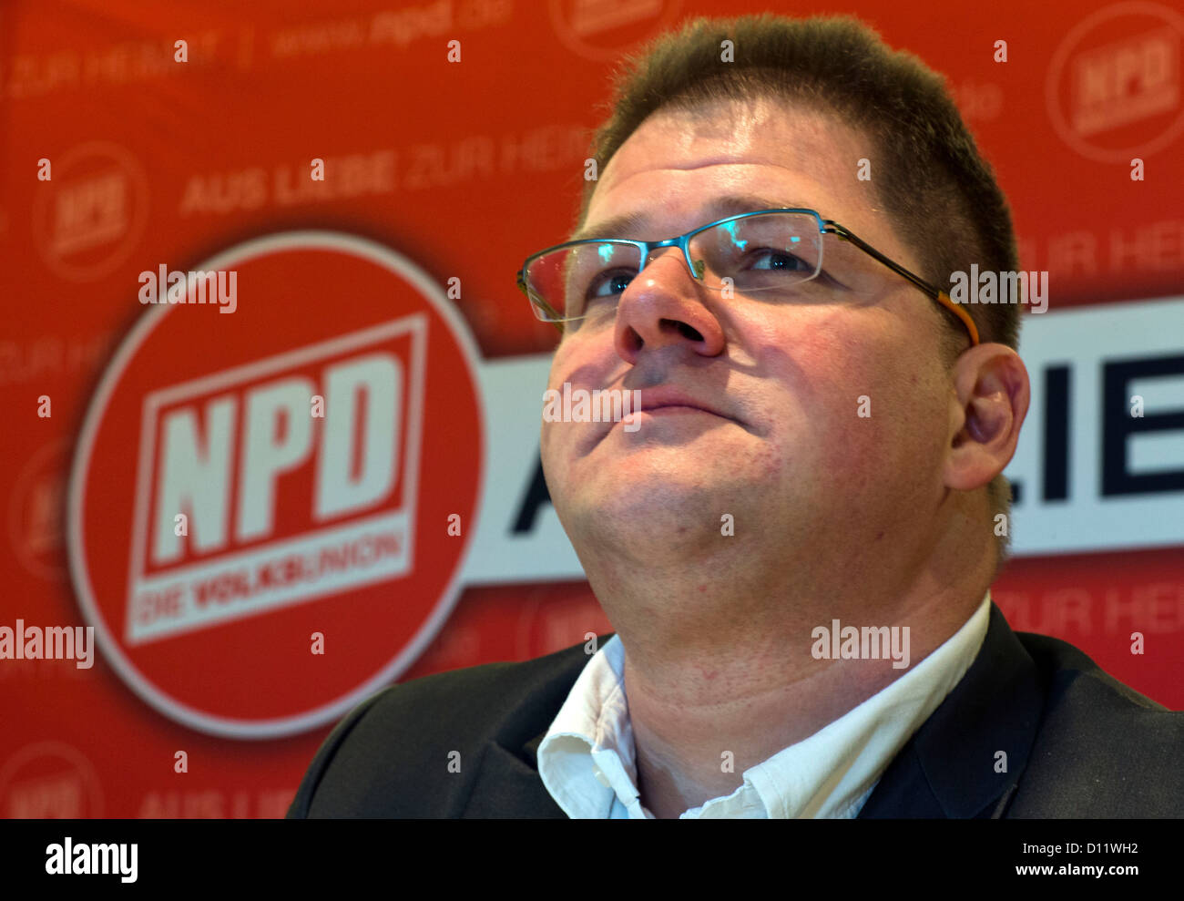 Chairman of the right-extremist National Democratic Party of Germany ...