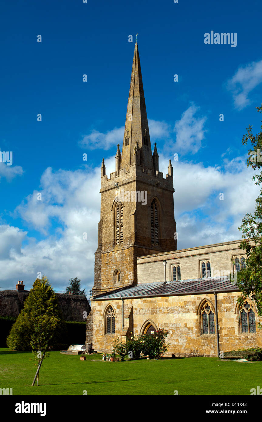 St. Swithin`s Church, Lower Quinton, Warwickshire, England, UK Stock ...