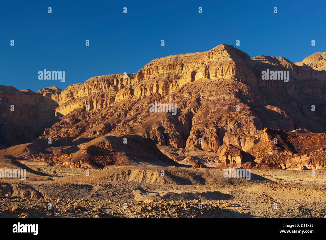 Cliffs In The Timna Valley; Timna Park Arabah Israel Stock Photo - Alamy