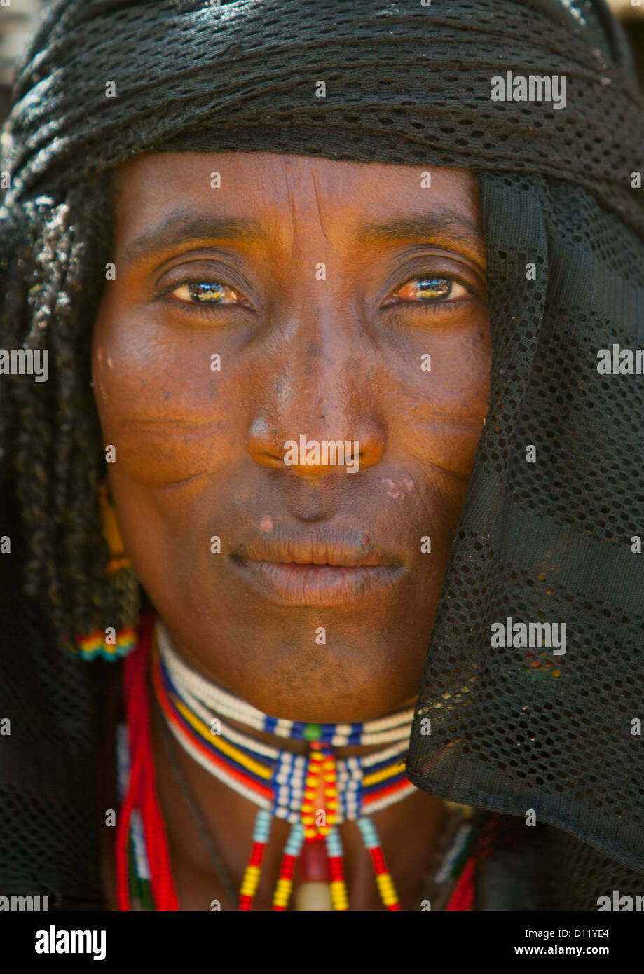 Karrayyu Tribe Woman With Stranded Hair At Gadaaa Ceremony, Metehara ...