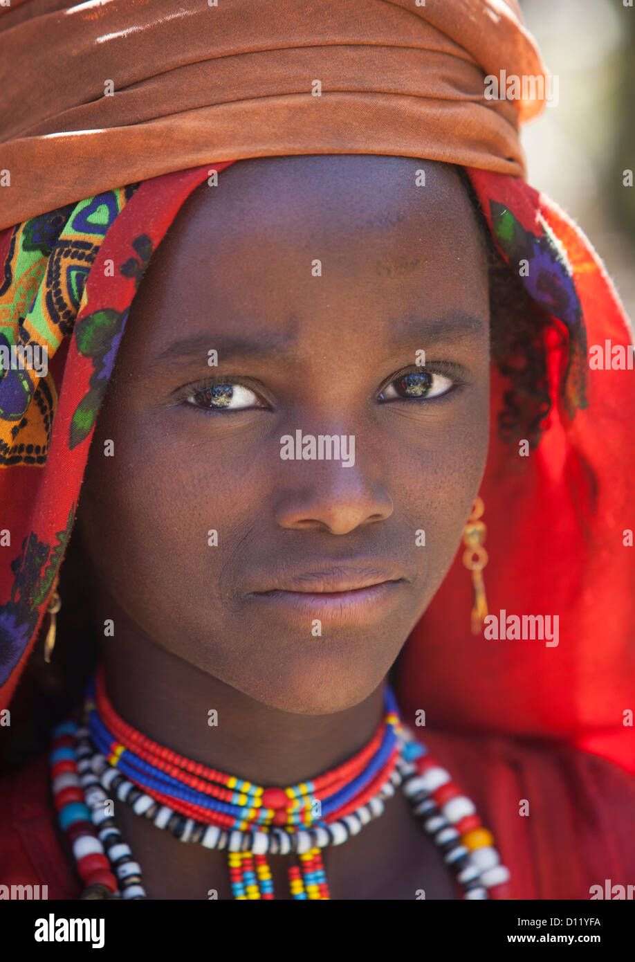 Karrayyu Tribe Woman With Stranded Hair At Gadaaa Ceremony, Metehara ...
