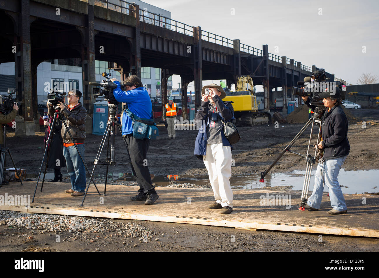 This groundbreaking project hi-res stock photography and images - Alamy