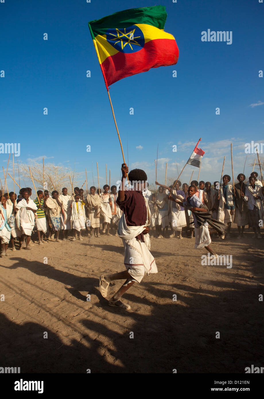 Ethiopia oromo flag hi-res stock photography and images - Alamy