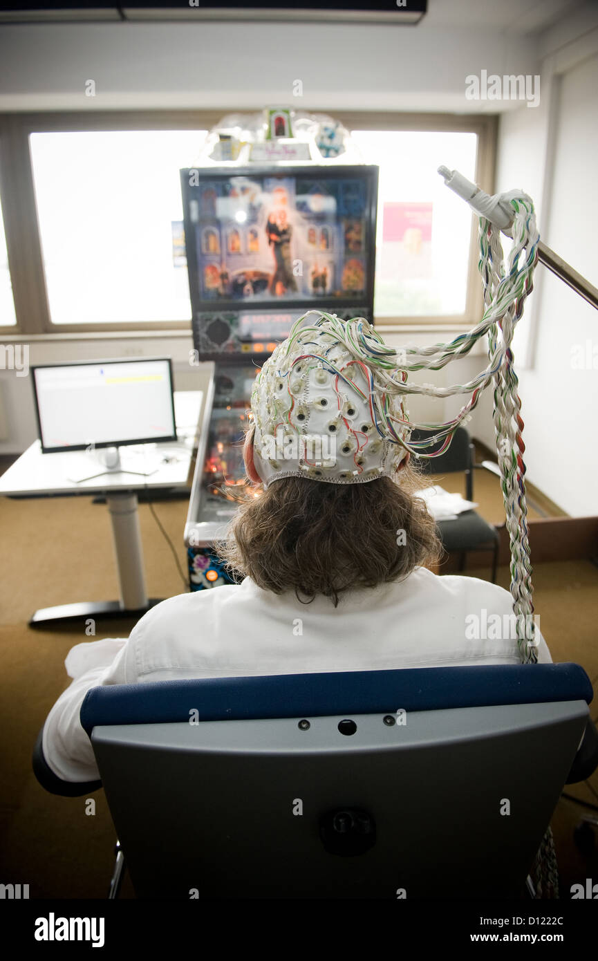 Berlin, Germany, the experiment Berlin Brain Computer Interface project ...