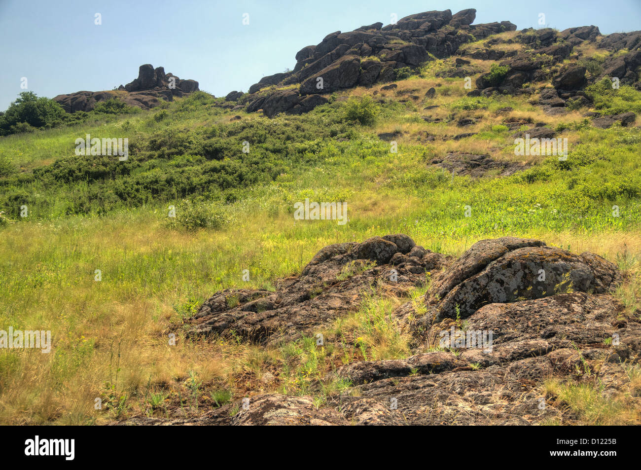 Nature reserve Stone Tombs, Ukraine Stock Photo - Alamy