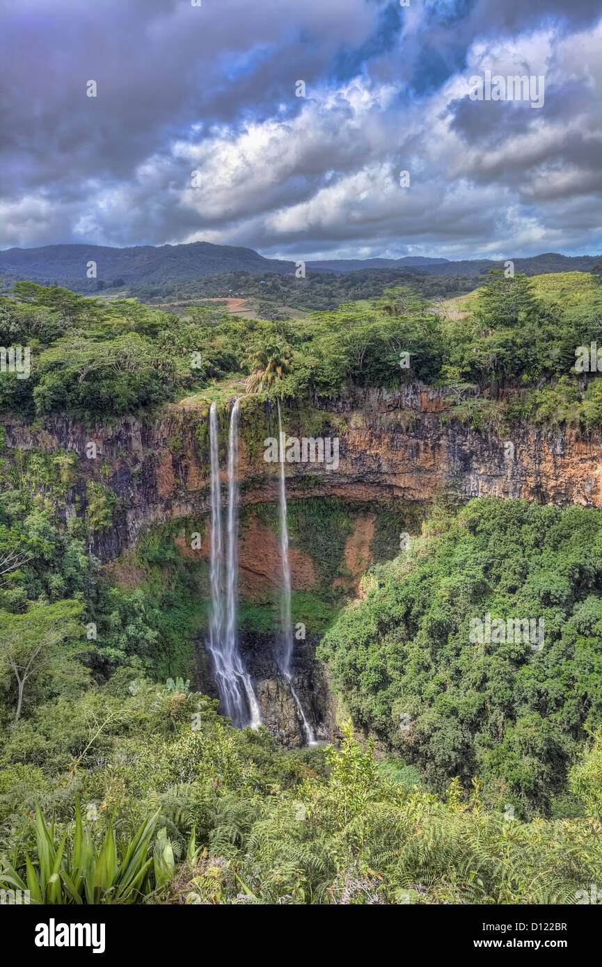 Mauritius waterfall hi-res stock photography and images - Alamy