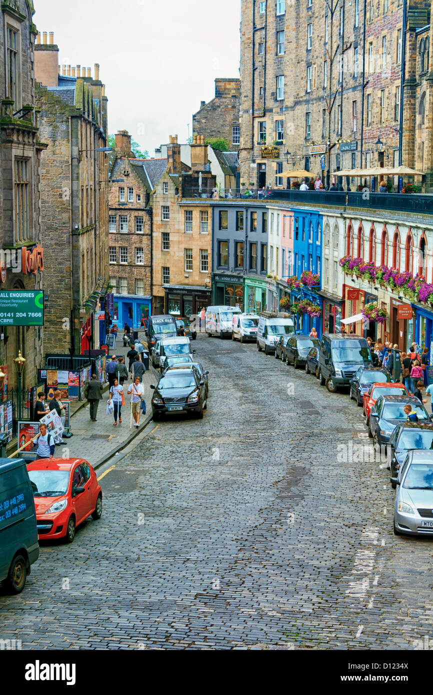 Victoria Street, Edinburgh, Scotland Stock Photo - Alamy