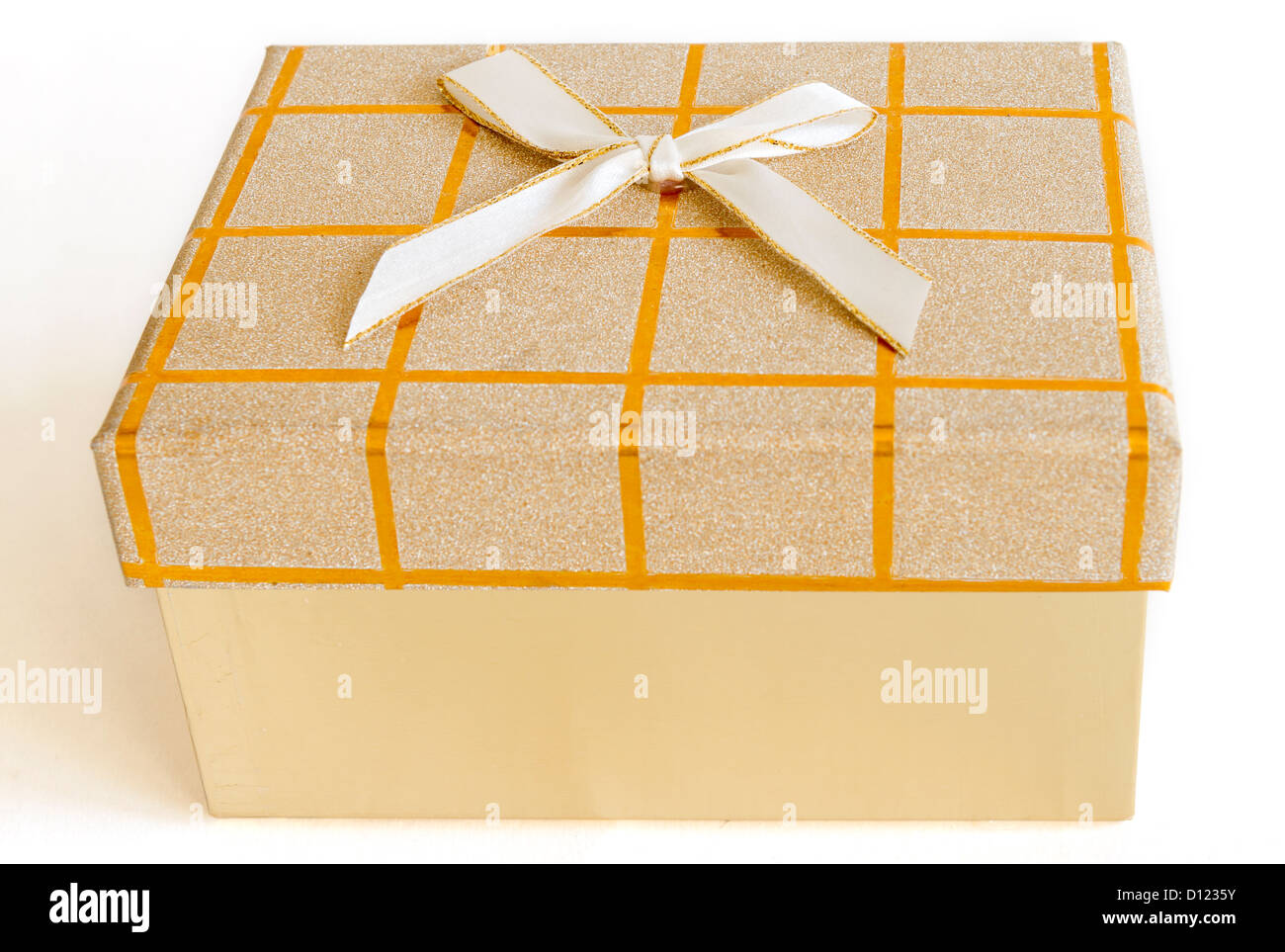 Gift Box isolated on white background Stock Photo - Alamy